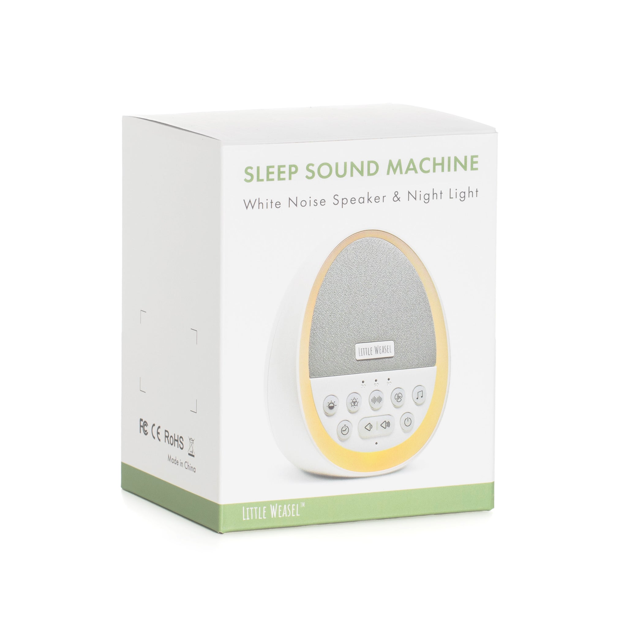 Sleep Sound White Noise Machine and Nightlight | Little Weasel – Little ...