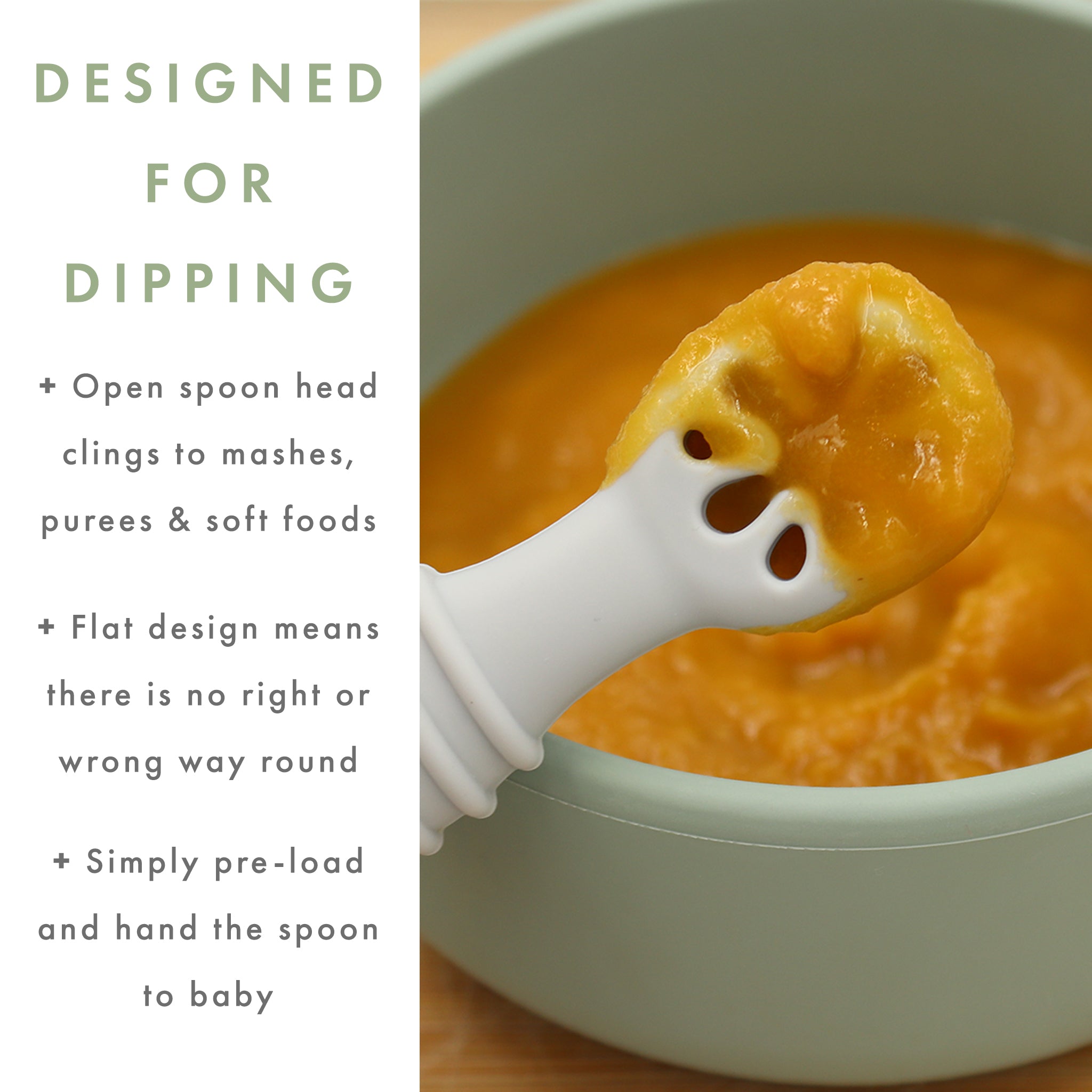 Stage 1 Baby Training Spoons for Self-Feeding – Little Weasel ZA